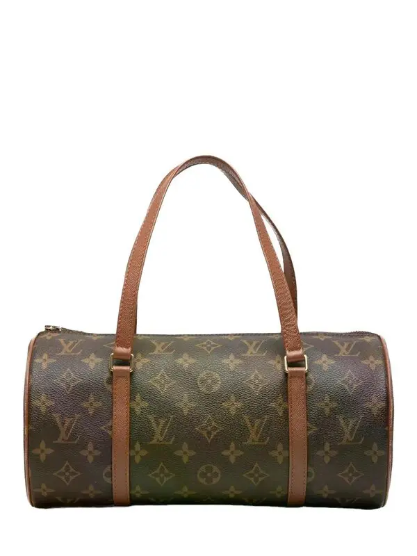 LOUIS VUITTON Monogram Papillon 30 Handbag - Brown