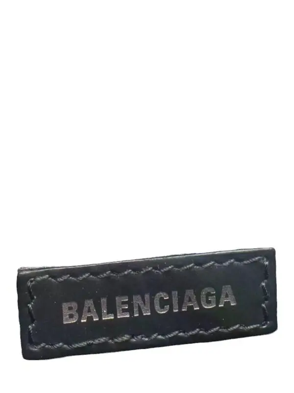 Balenciaga Canvas Navy Cabas S Tote Bag - Neutrals