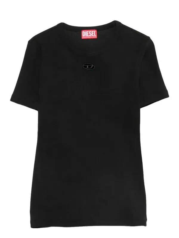 DIESEL® Logo Plaque T-shirt - Black