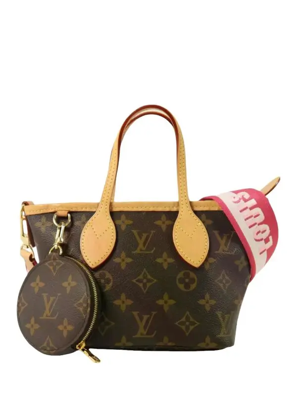LOUIS VUITTON Monogram Canvas Shoulder Bag - Brown