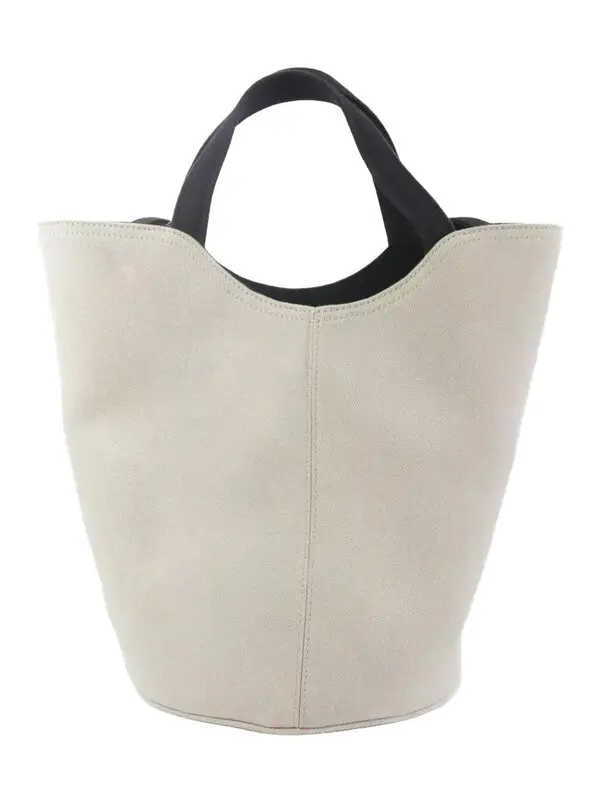 Balenciaga Wave Logo Tote Bag - Neutrals