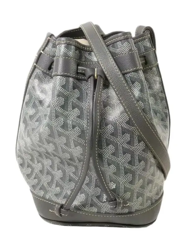 Goyard Petit Flot Bucket Bag - Grey