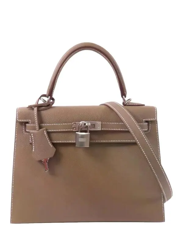 Hermès 2026 25 Kelly Shoulder Bag - Neutrals