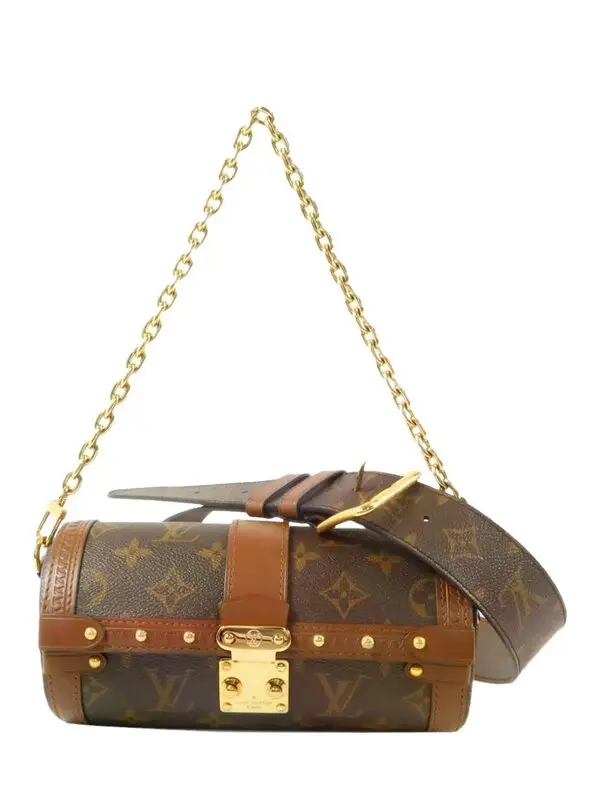 LOUIS VUITTON Papillon Trunk Shoulder Bag - Brown