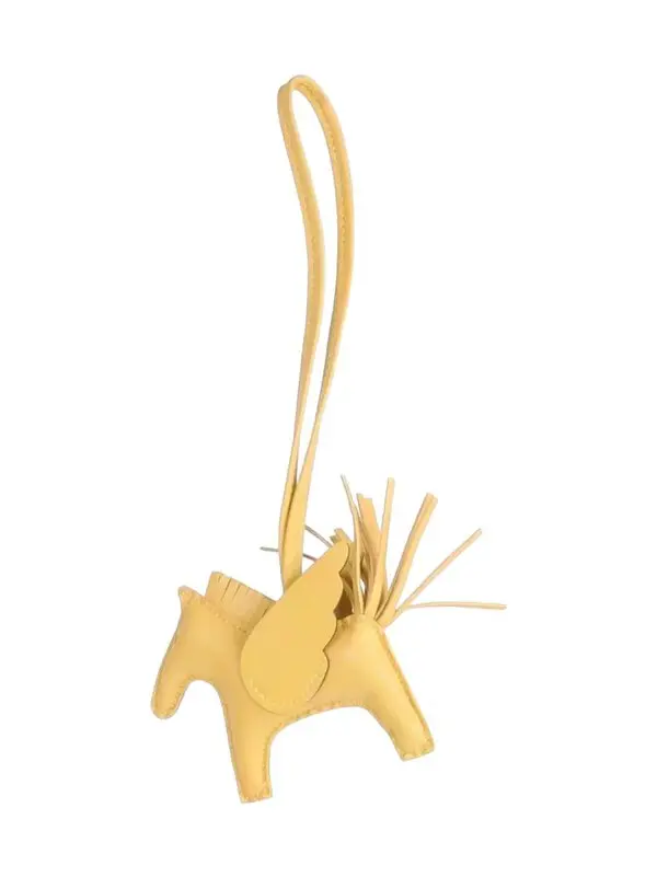 Hermès Rodeo Pegase Pm Bag Charm - Yellow