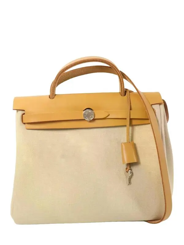 Hermès Pm Herbag Shoulder Bag - Neutrals