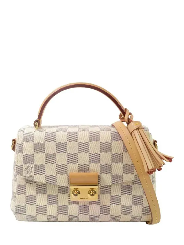 LOUIS VUITTON Croisette Damier Azur Shoulder Bag - Neutrals