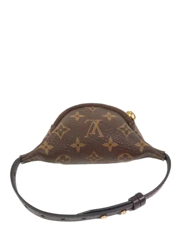 LOUIS VUITTON Monogram Bumbag Charm Bracelet - Brown