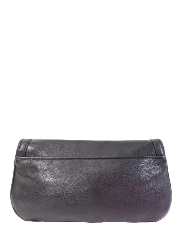 Tory Burch Amanda Logo-plaque Clutch Bag - Black