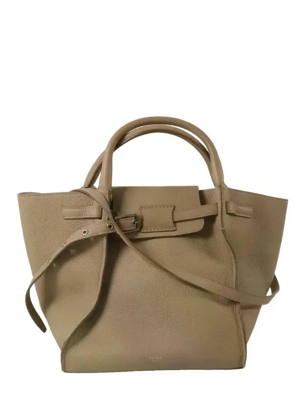 Celine Big Bag Buckle-fastening Tote Bag - Grey