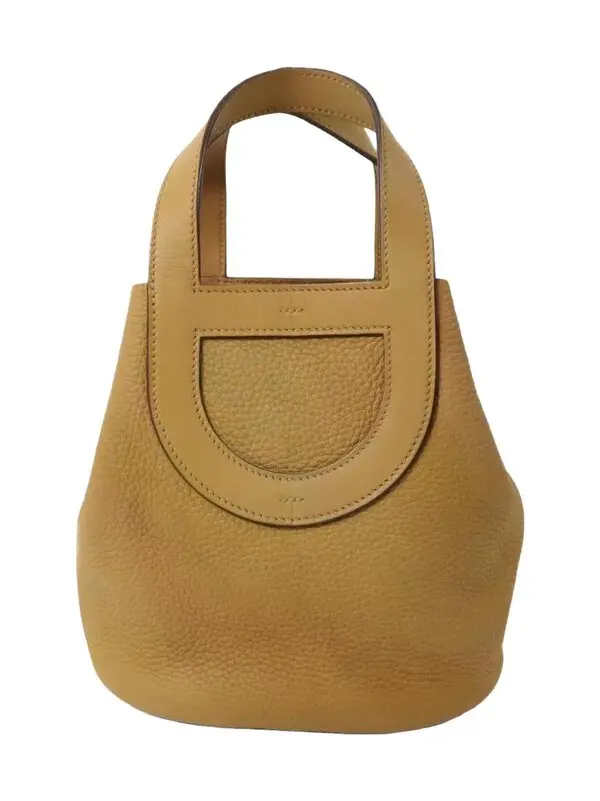 Hermès 18 In-the-loop Leather Tote Bag - Neutrals