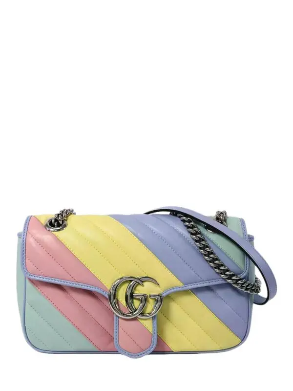 Gucci Gg Marmont Shoulder Bag - Green
