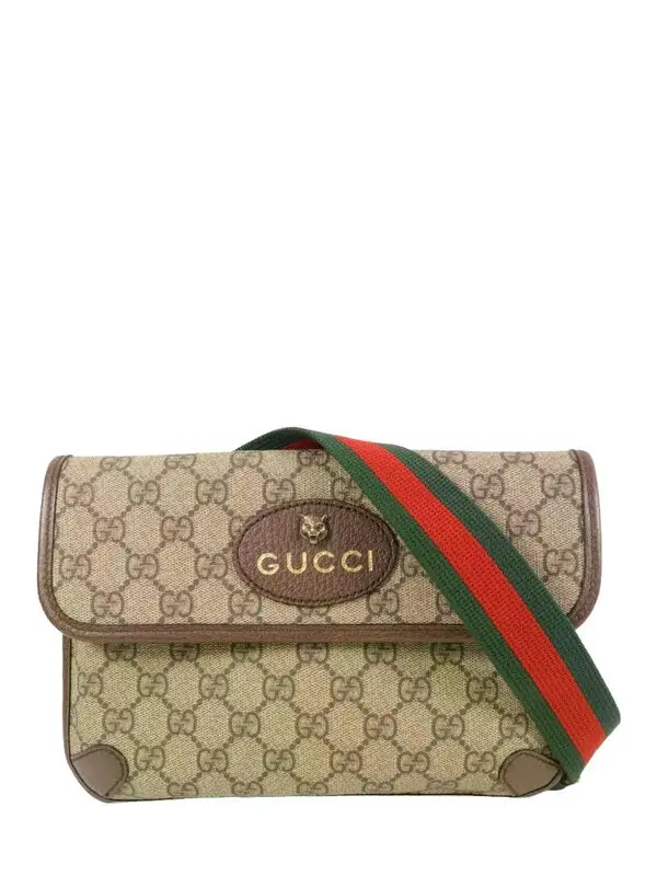 Gucci Gg Supreme Belt Bag - Neutrals