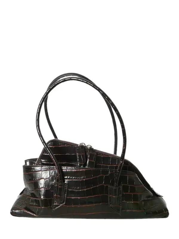 Attico Small La Passeggiata Tote Bag - Brown
