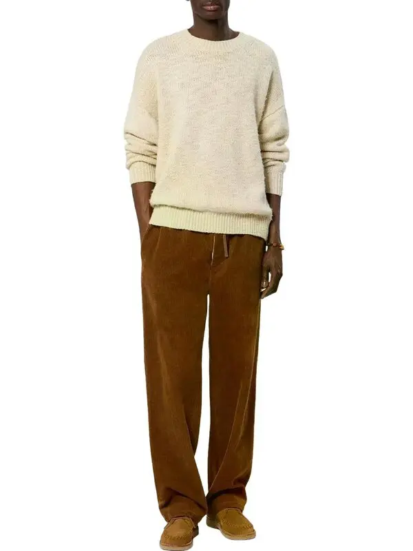 Isabel Marant Étoile Arlen Corduroy Relaxed Fit Trousers - Brown