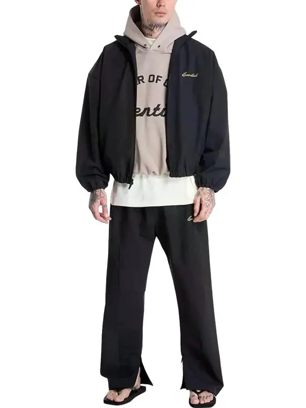 Fear Of God Full-zip Track Jacket - Black