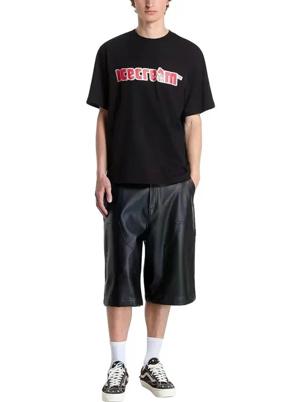 BILLIONAIRE BOYS CLUB - ICE CREAM Soft Serve Logo-print T-shirt - Black