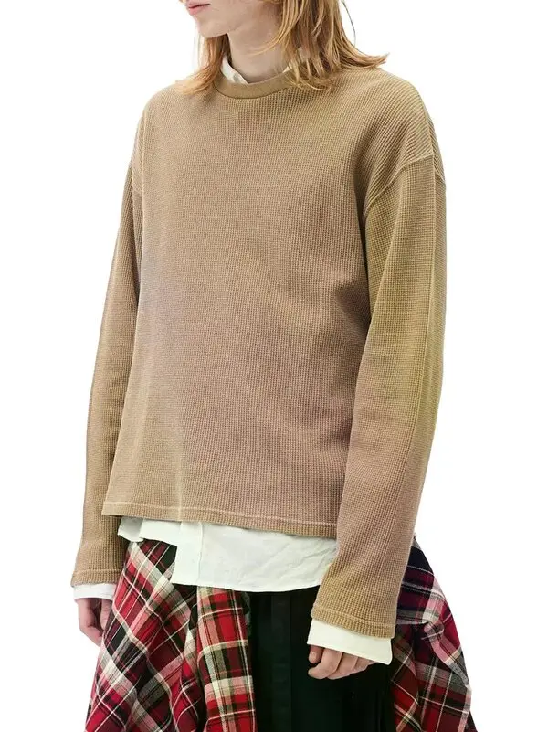 ANN DEMEULEMEESTER Long-sleeve T-shirt - Neutrals