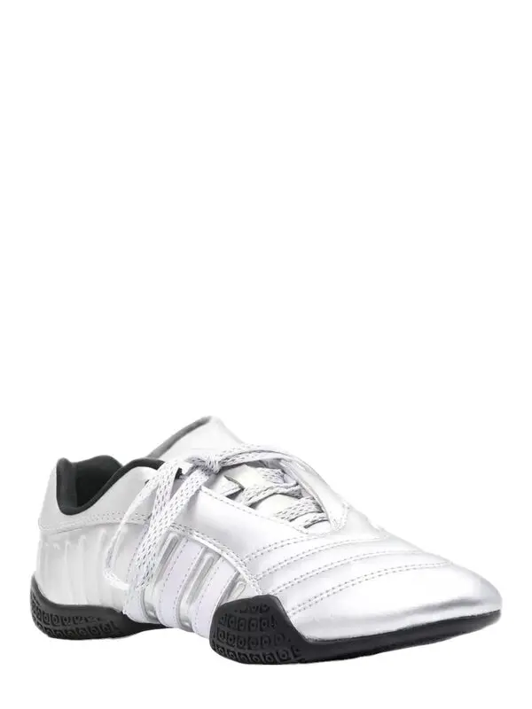 Adidas Taekwondo Mei Elite Metallic 3-stripe Sneakers - Silver