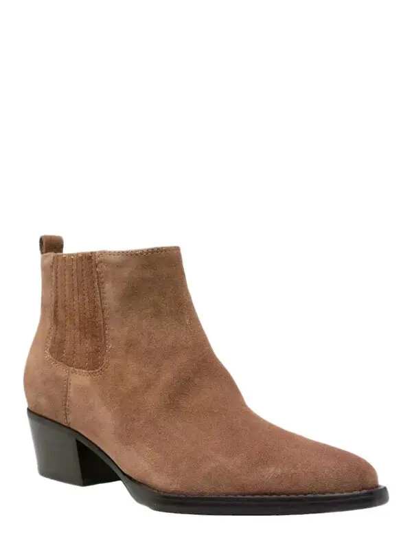 Guess Suede Elasticated-side Chelsea Boots - Brown