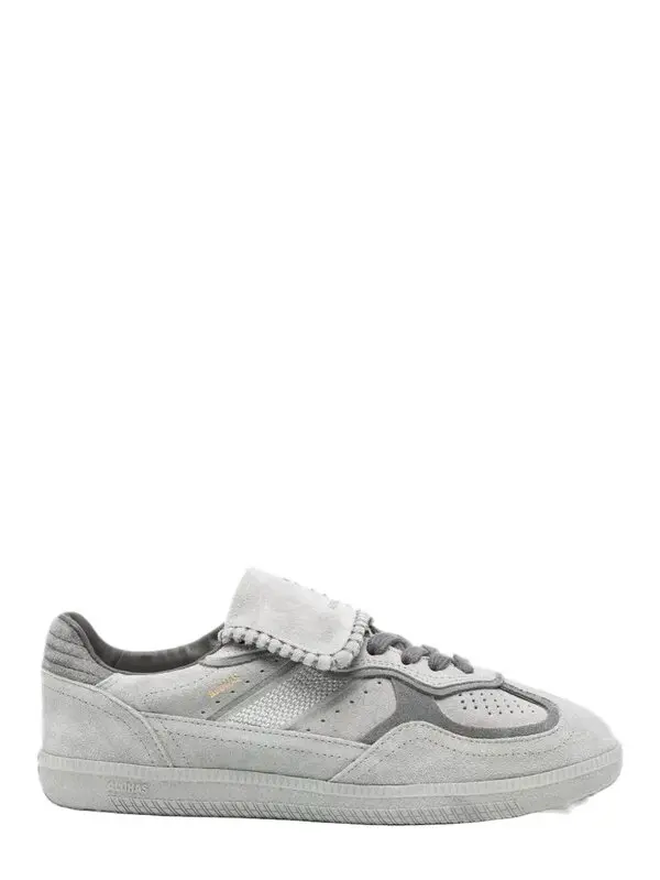 ALOHAS Foldover Tongue Leather Sneakers - Grey