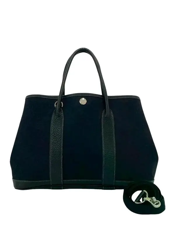 Hermès Garden Party Tpm Handbag - Black
