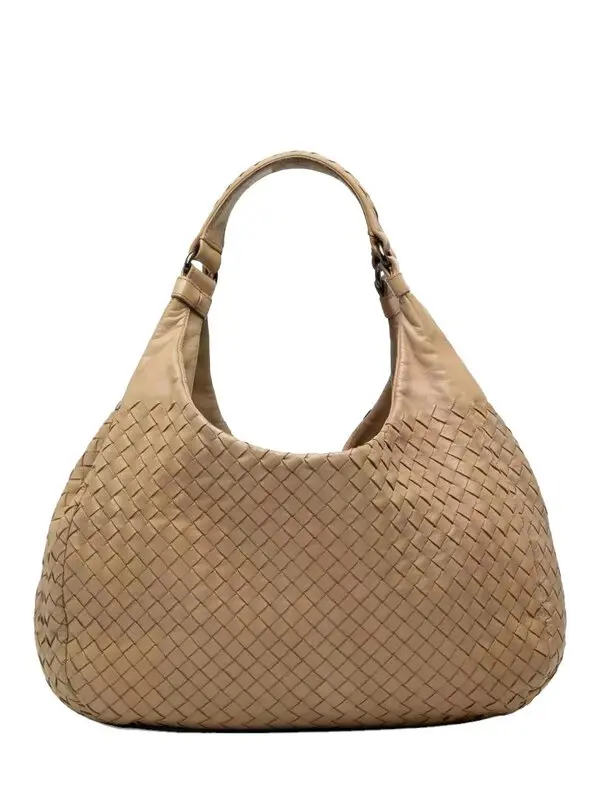 Bottega Veneta 2007 Medium Nappa Intrecciato Campana Hobo Bag - Brown