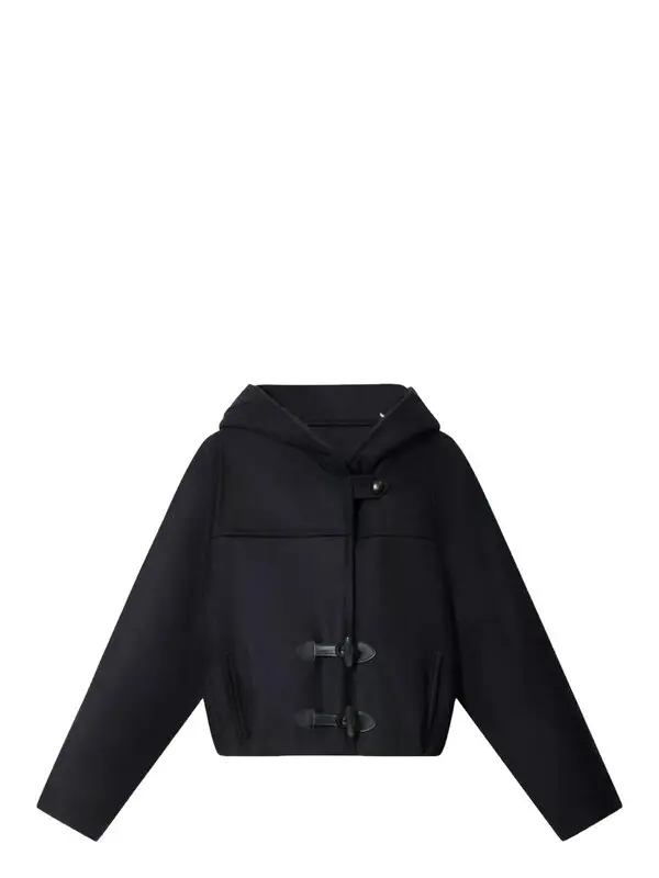 Isabel Marant Étoile Trixie Hooded Toggle Coat - Blue