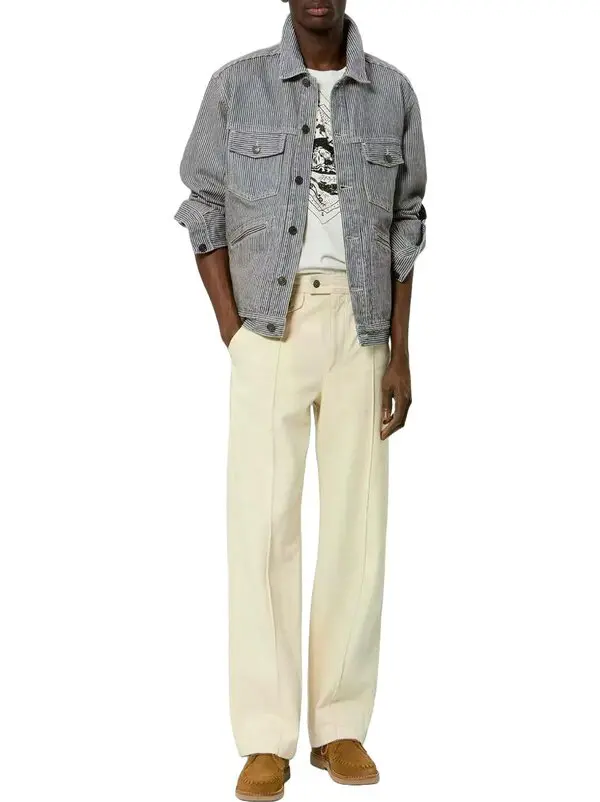 Isabel Marant Étoile Jango Pinstripe Jacket - Blue