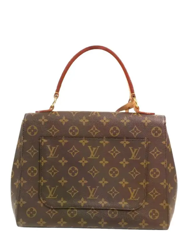 LOUIS VUITTON Monogram Cluny Tote Bag - Brown