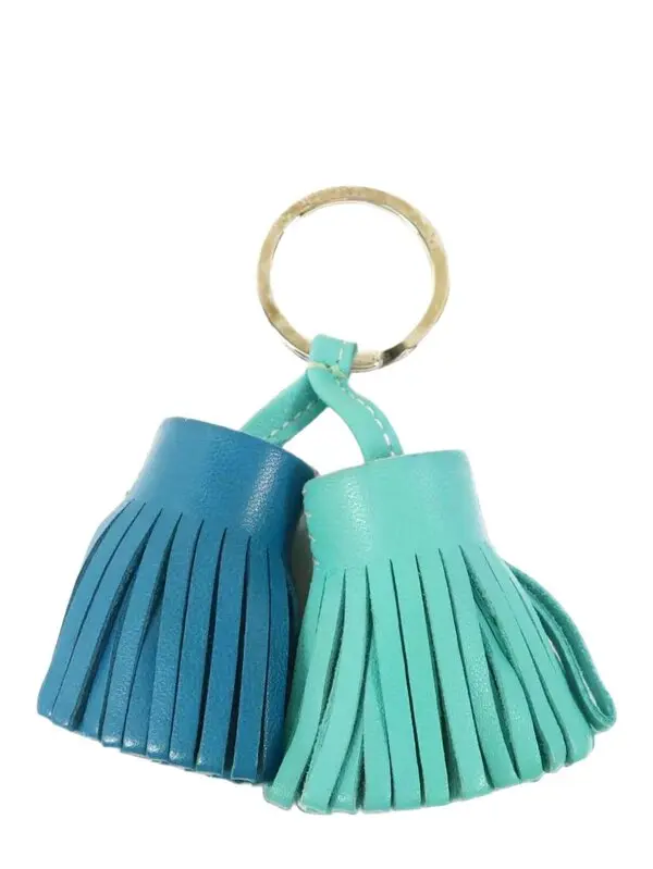 Hermès Carmen Duo Tassel Keyring - Blue