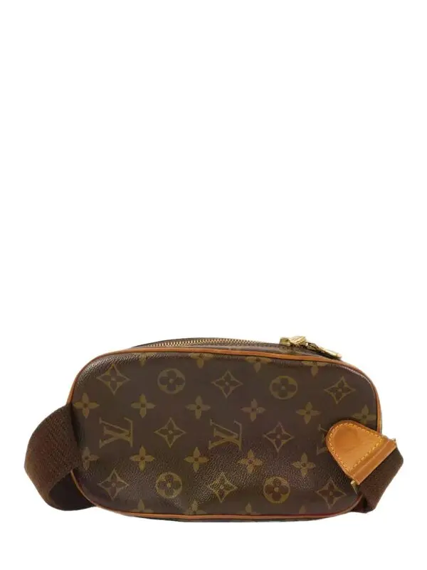 LOUIS VUITTON Monogram Pochette Gange Belt Bag - Brown