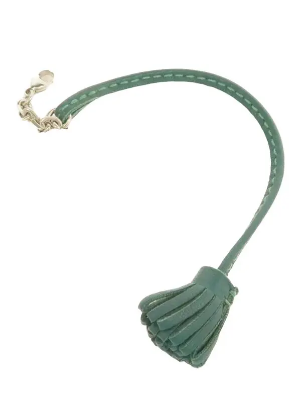 Hermès Carmencita Tassel Bag Charm - Green