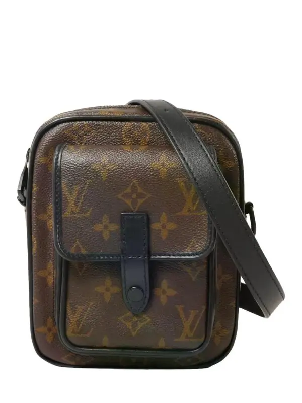 LOUIS VUITTON Christopher Shoulder Bag - Brown