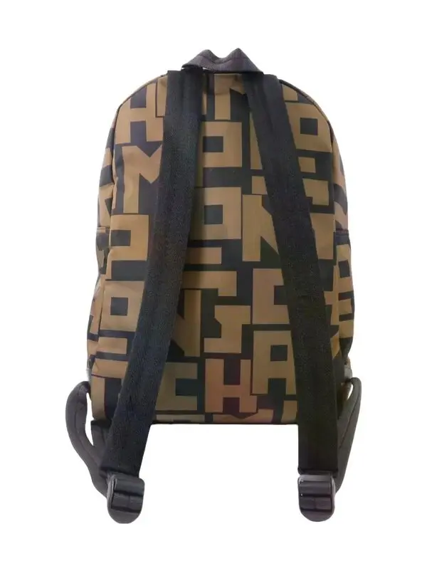 Longchamp Logo Print Backpack - Brown