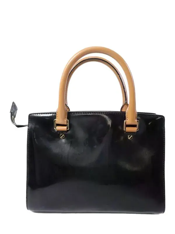 Michael Kors Patent Leather Shoulder Bag - Black