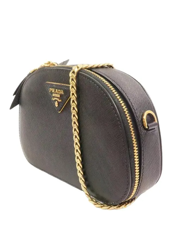 Prada Saffiano Lux Belt Bag - Black