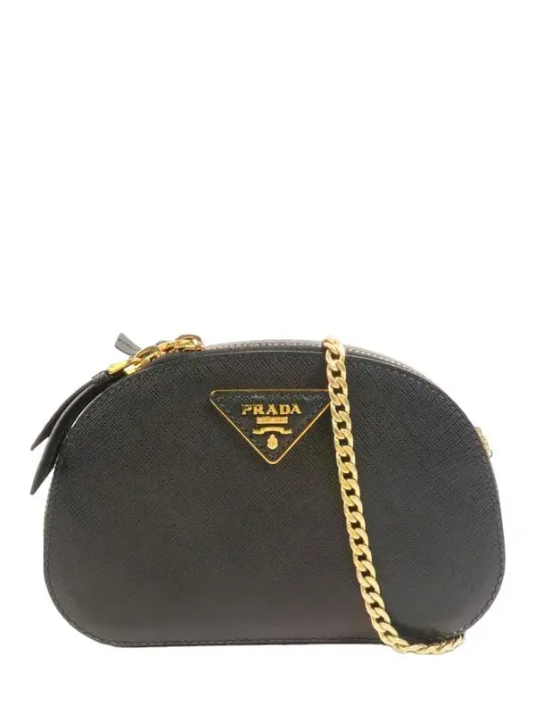 Prada Saffiano Lux Belt Bag - Black