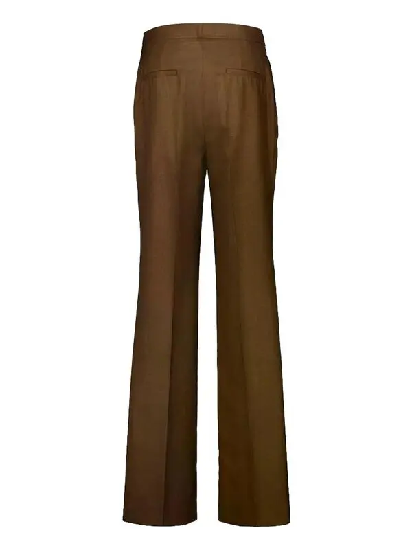 Gabriela Hearst Vesta Side-buckle Trousers - Brown