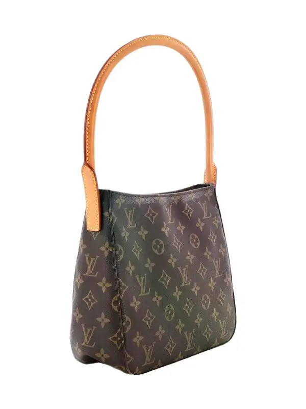 LOUIS VUITTON Monogram Canvas Mm Satchel Handbag - Brown