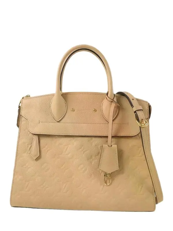 LOUIS VUITTON Monogram Pont Neuf Tote Bag - Brown