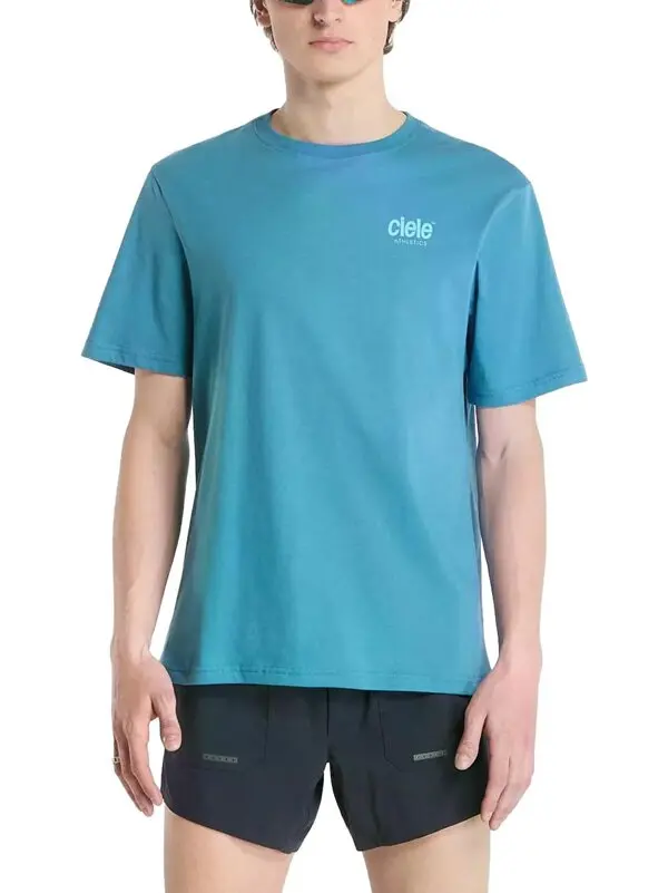 CIELE Logo-print T-shirt - Blue
