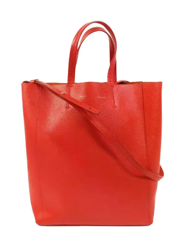Celine Cabas Tote Bag - Red