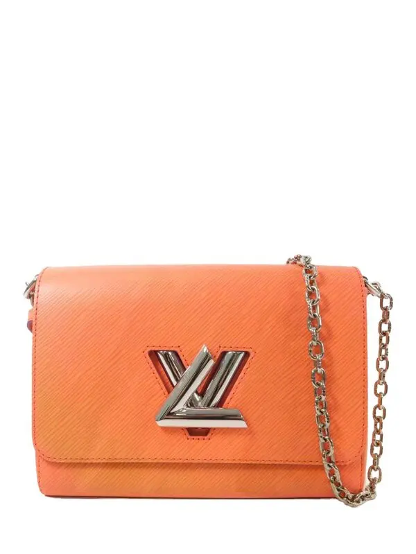 LOUIS VUITTON Twist Leather Shoulder Bag - Red