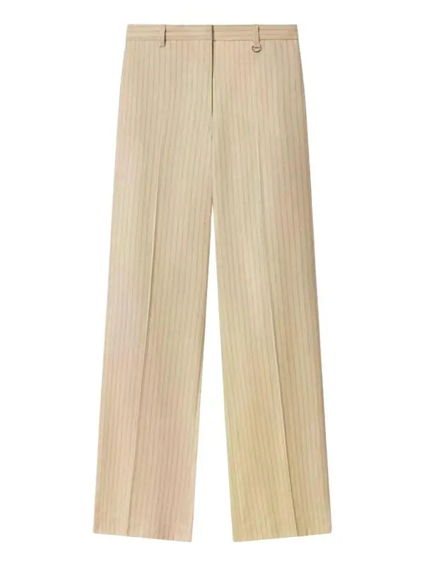 Isabel Marant Étoile Noanda Pinstripe Tailored Trousers - Neutrals