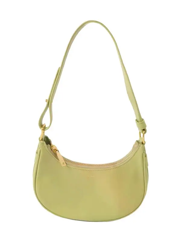 Celine Mini Ava Leather Shoulder Bag - Green