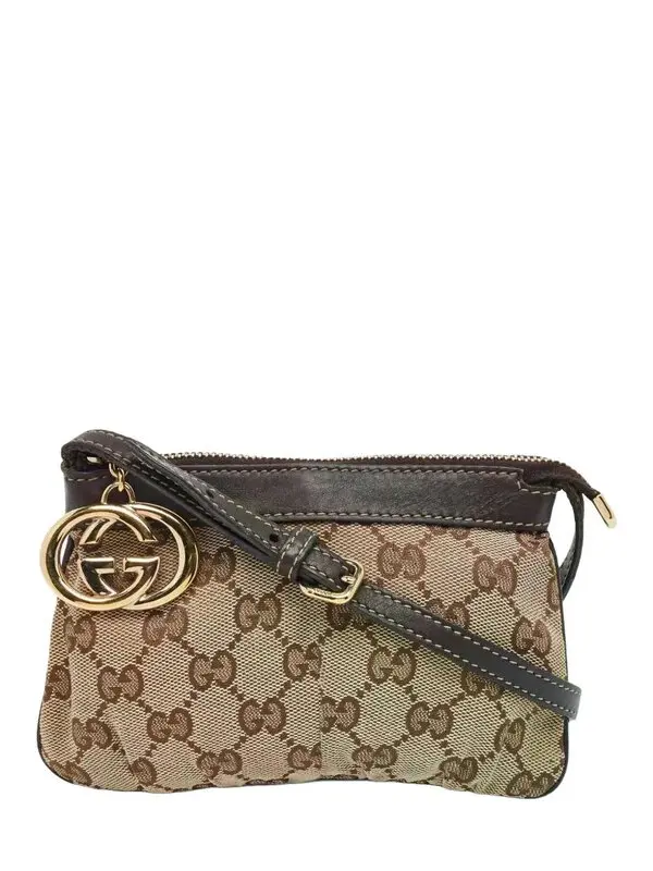 Gucci Interlocking G Crossbody Bag - Neutrals