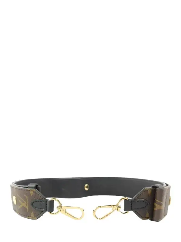 LOUIS VUITTON Monogram Canvas Bandouliere Shoulder Strap - Brown