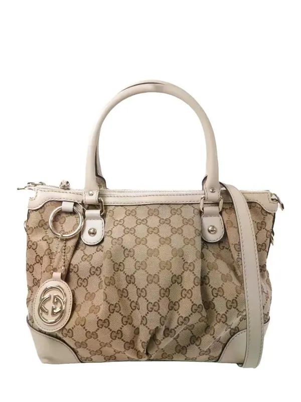 Gucci Gg Supreme Canvas Tote Bag - Neutrals