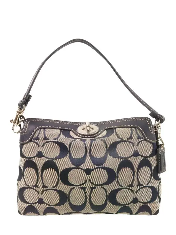 COACH VINTAGE Mini Turnlock Tote Bag - Blue